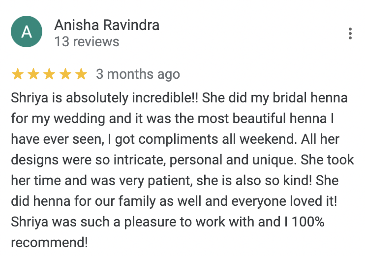 Henna Colors: Bridal and Modern Henna Tattoo Services
